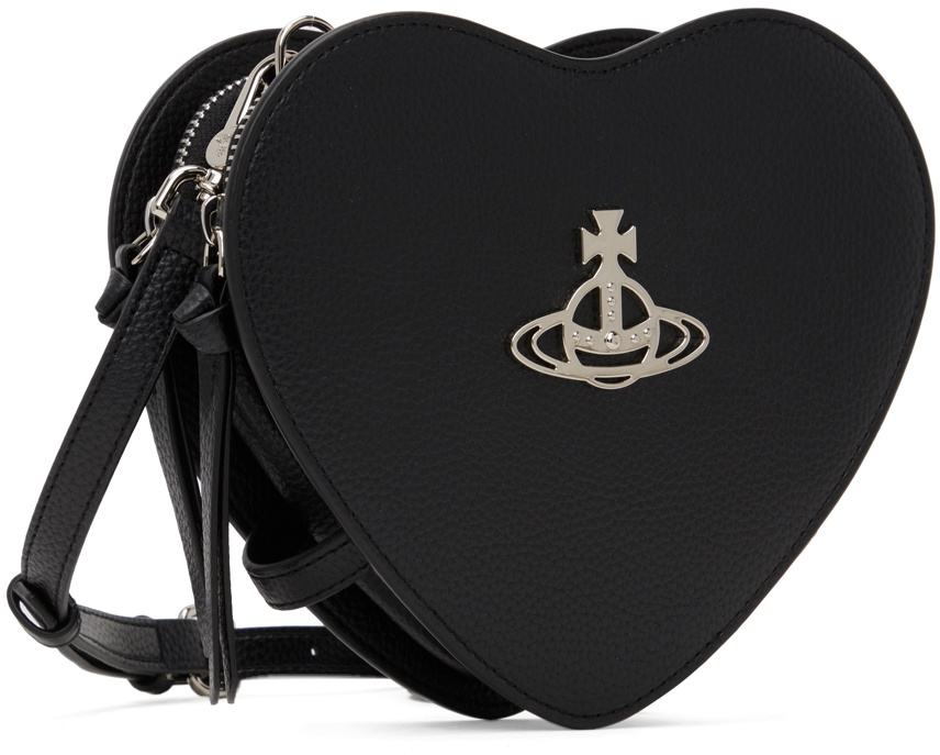 Vivienne Westwood Black Louise Heart Bag Vivienne Westwood