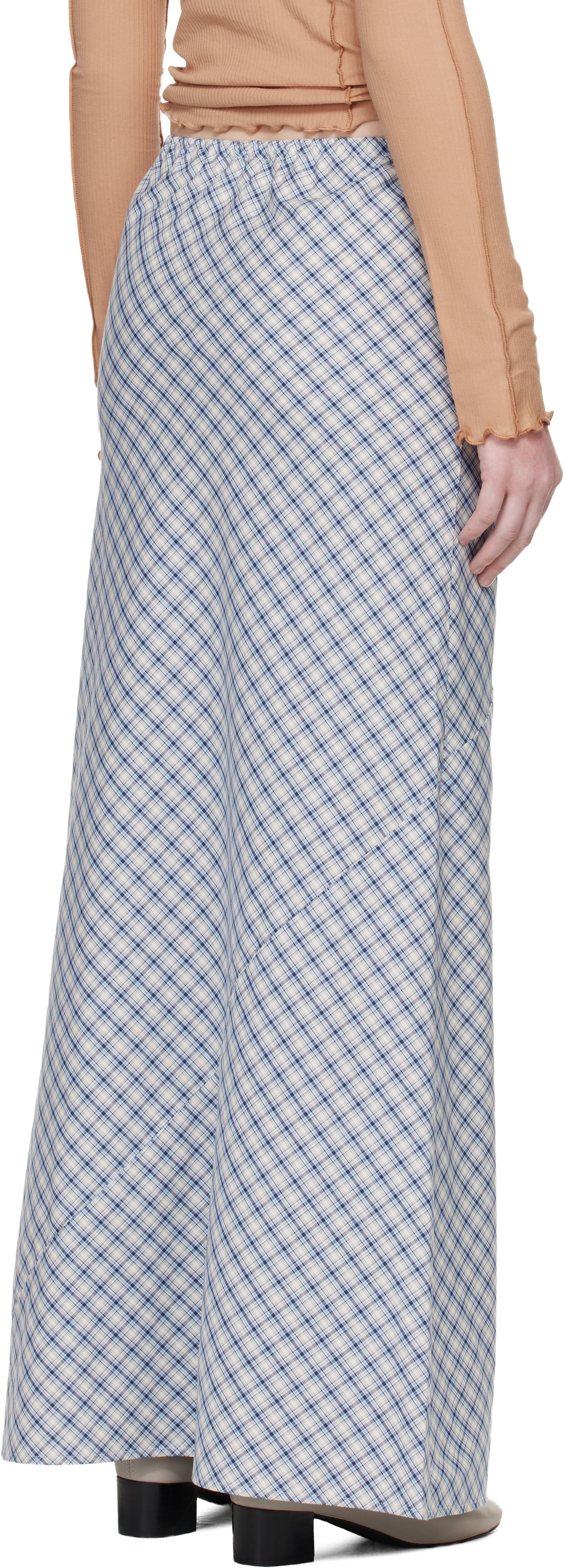 Baserange Blue Larva Maxi Skirt Baserange