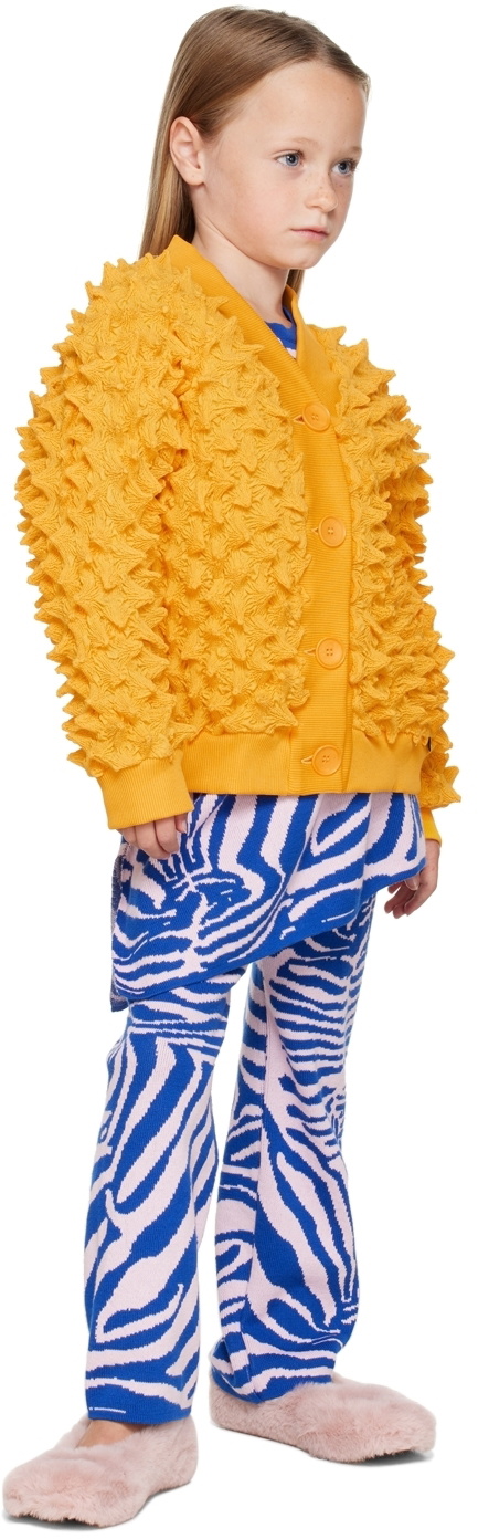 M’A Kids Kids Yellow Spike Cardigan