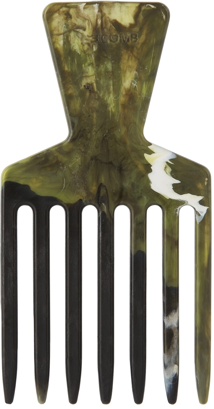 RE=COMB Green & Black Recycled Pik Re=Comb