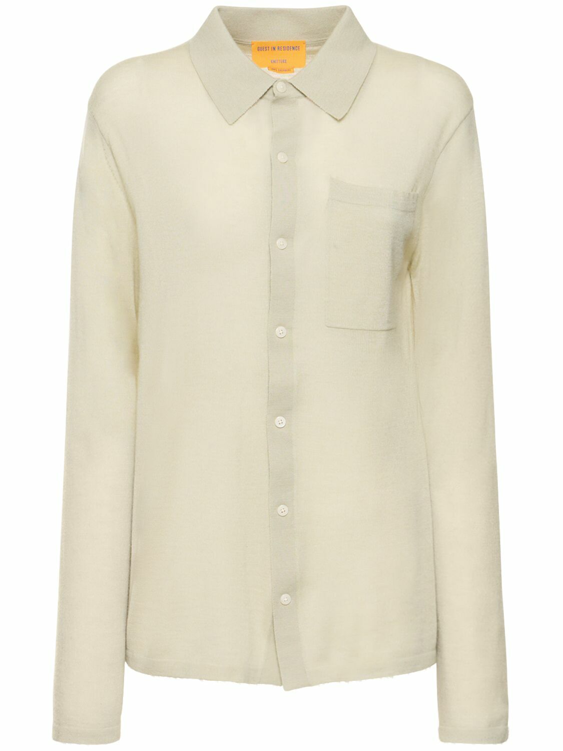 GUEST IN RESIDENCE Showtime Cashmere Shirt Guest in Residence