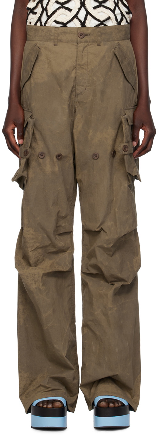 Andersson Bell Khaki Fatani Trousers Andersson Bell