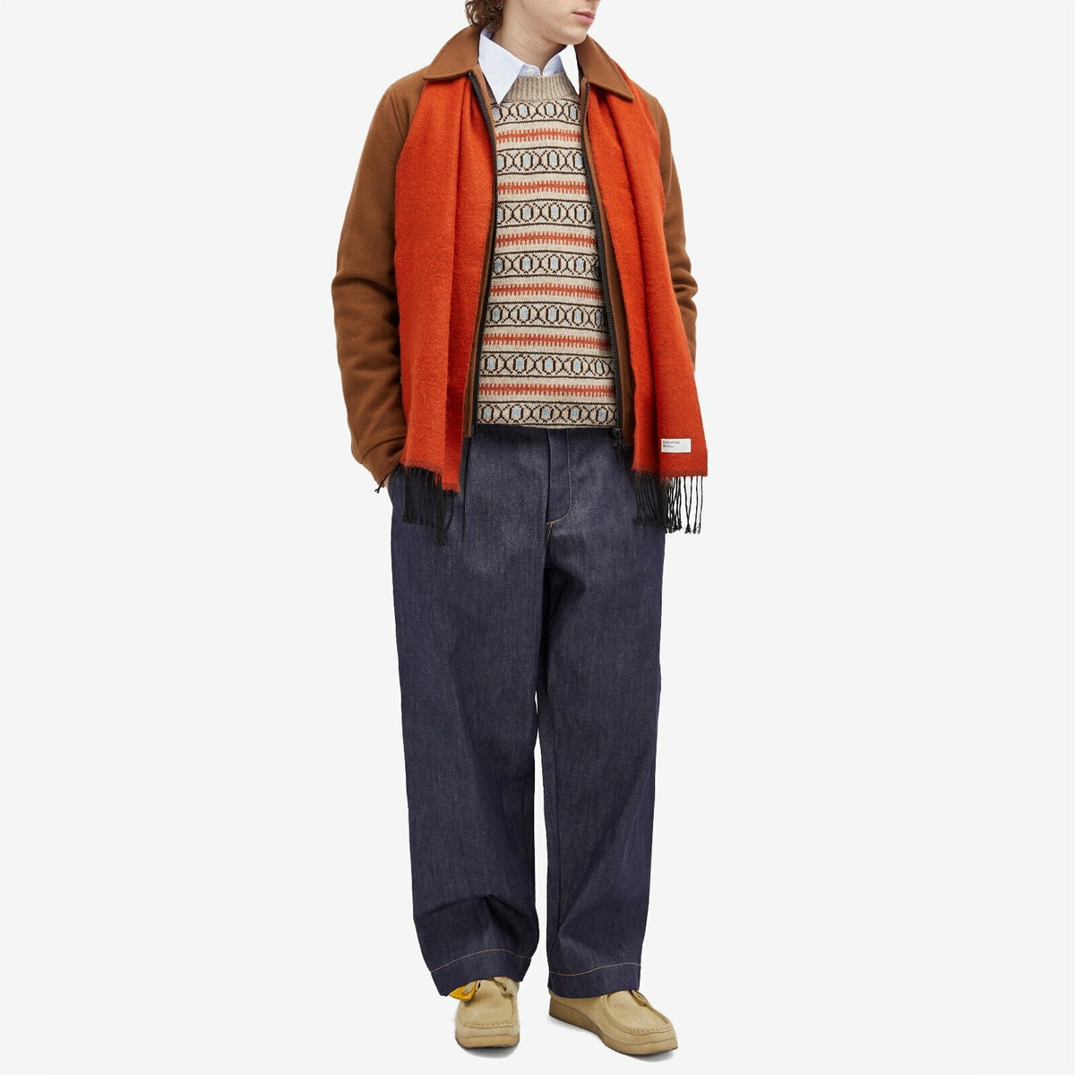 Universal Works Men's Denim Duke Pants in Indigo Universal Works