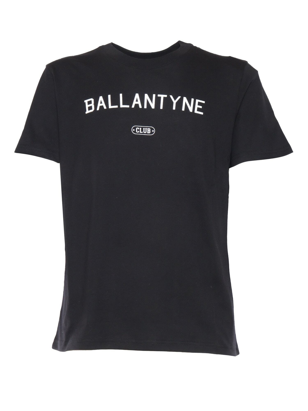 Ballantyne Black T-shirt With Logo Ballantyne