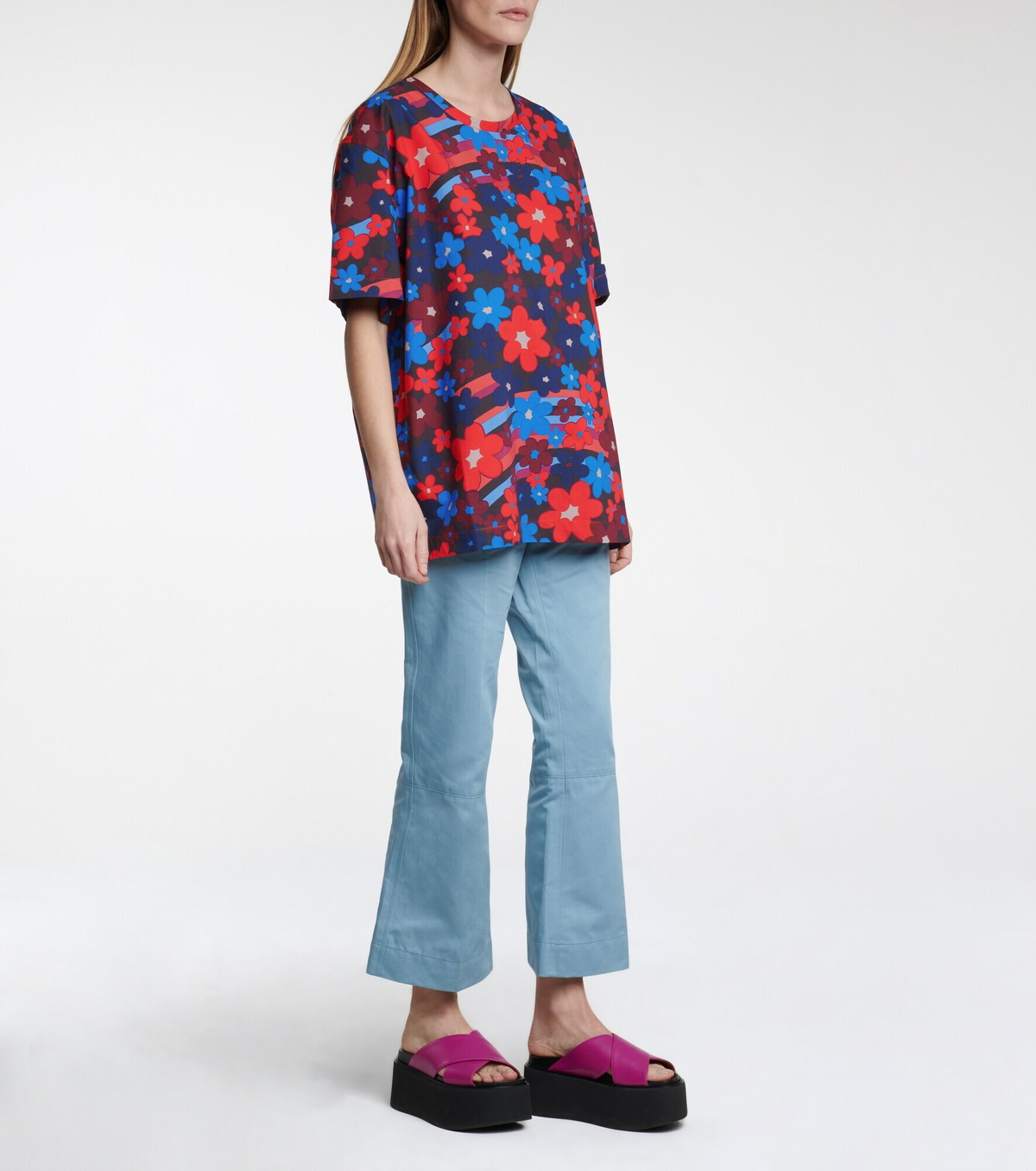 Marni - Floral cotton top Marni