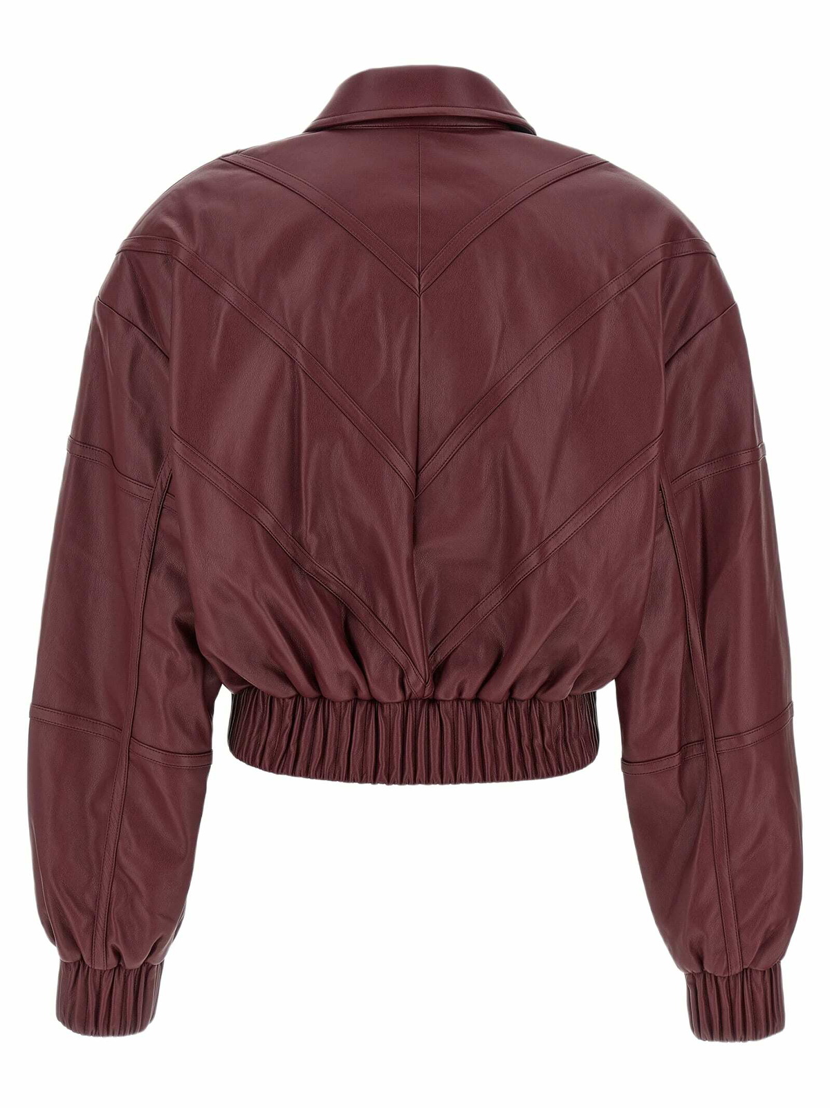 Rotate by Birger Christensen Leather Effect Bomber Jacket ROTATE Birger ...
