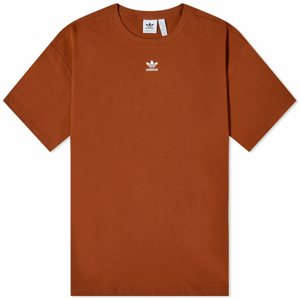 Adidas Women's Trefoil T-Shirt in Dust Rust adidas