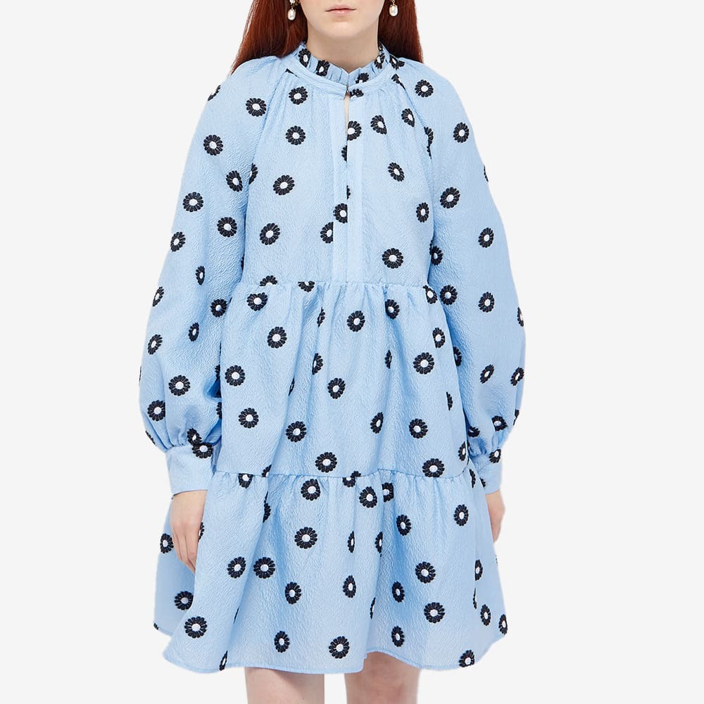 Stine Goya Women's Jasmine Flower Dress in Blue Stine Goya