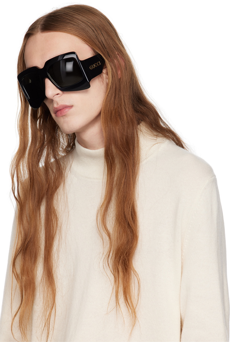 Gucci Black Oversized Sunglasses Gucci