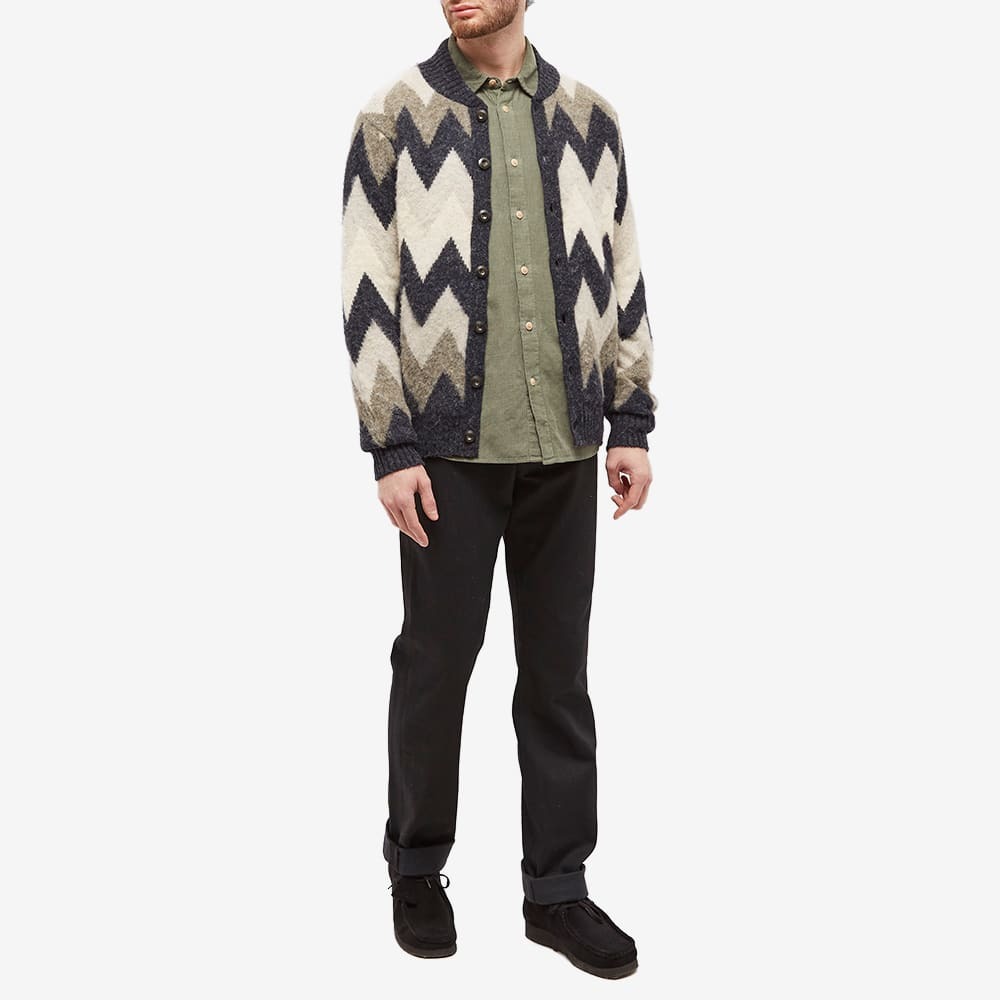 Howlin by Morrison Men's Howlin' Blue Magician Baseball Cardigan in ...