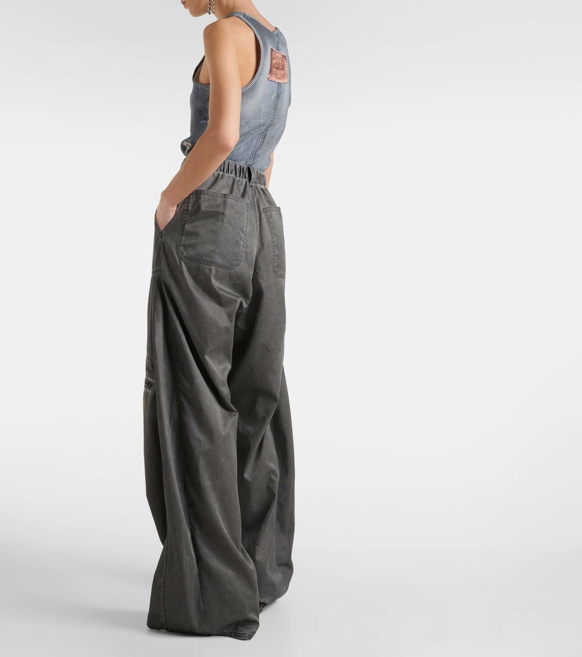 Y/Project Faded cargo jeans Y/Project