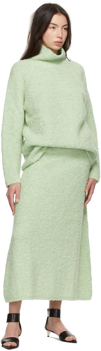 GAUCHERE Green Alpaca Thies Skirt GAUCHERE