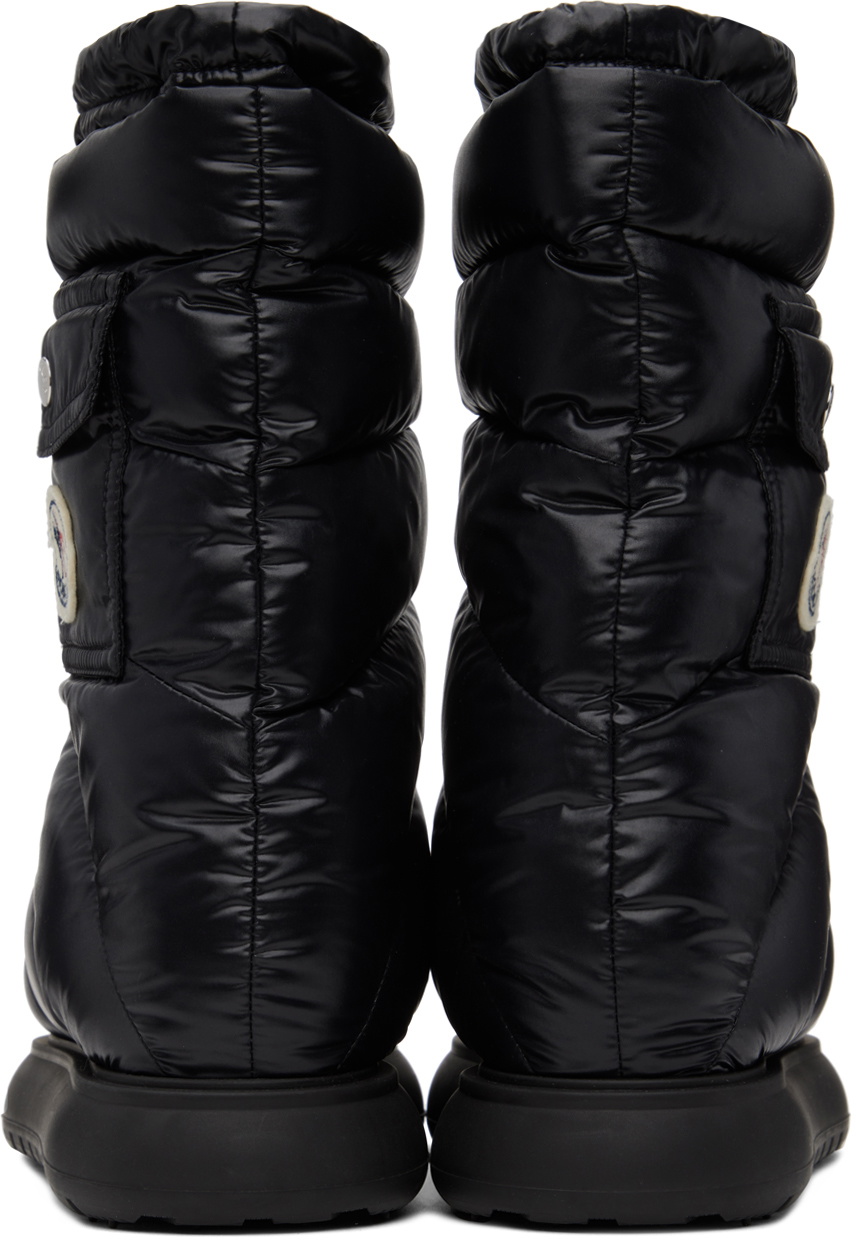 Moncler Black Gaia Down Boots Moncler
