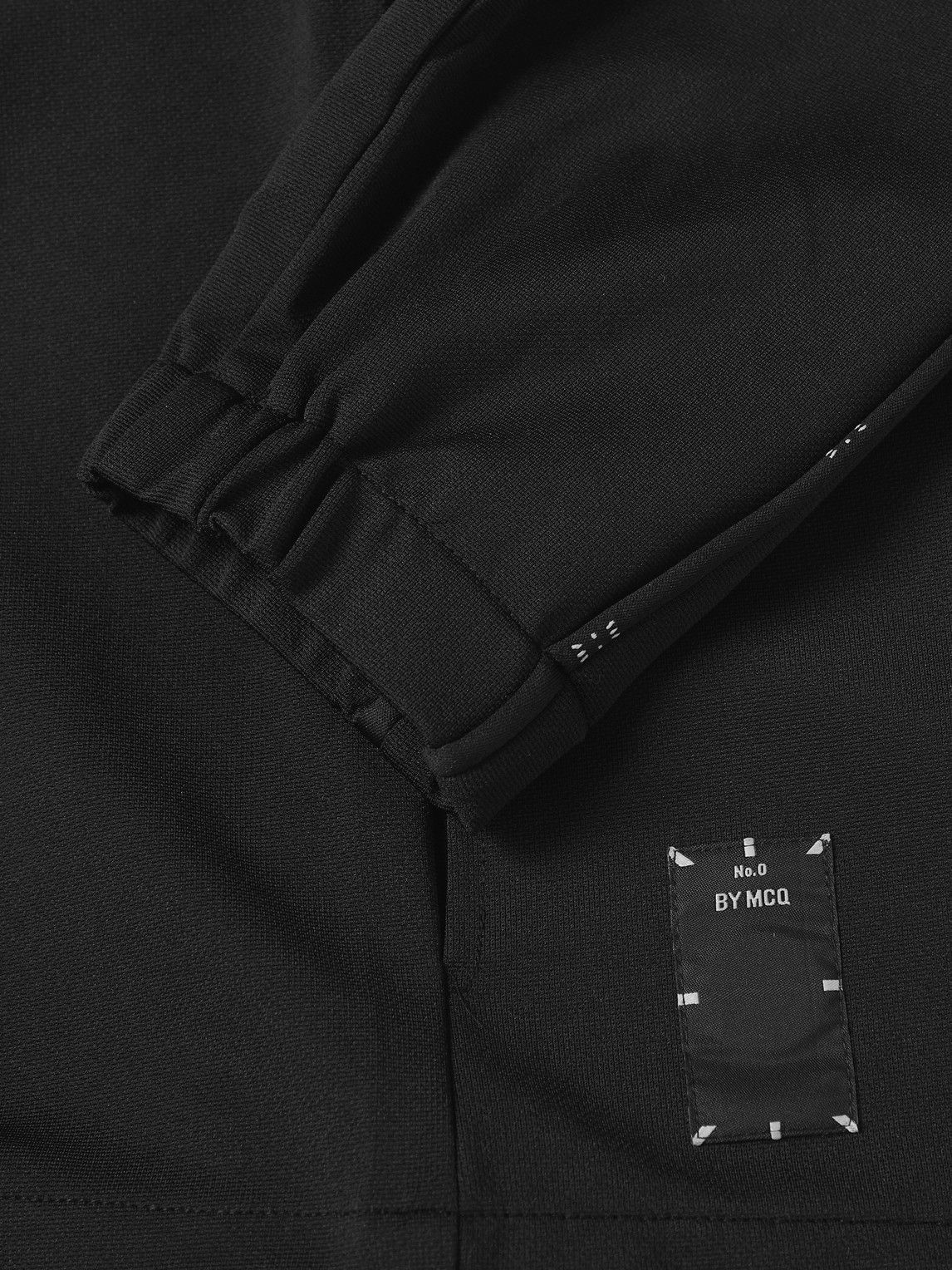 MCQ - Logo-Appliquéd Stretch-Jersey Track Jacket - Black McQ Alexander ...