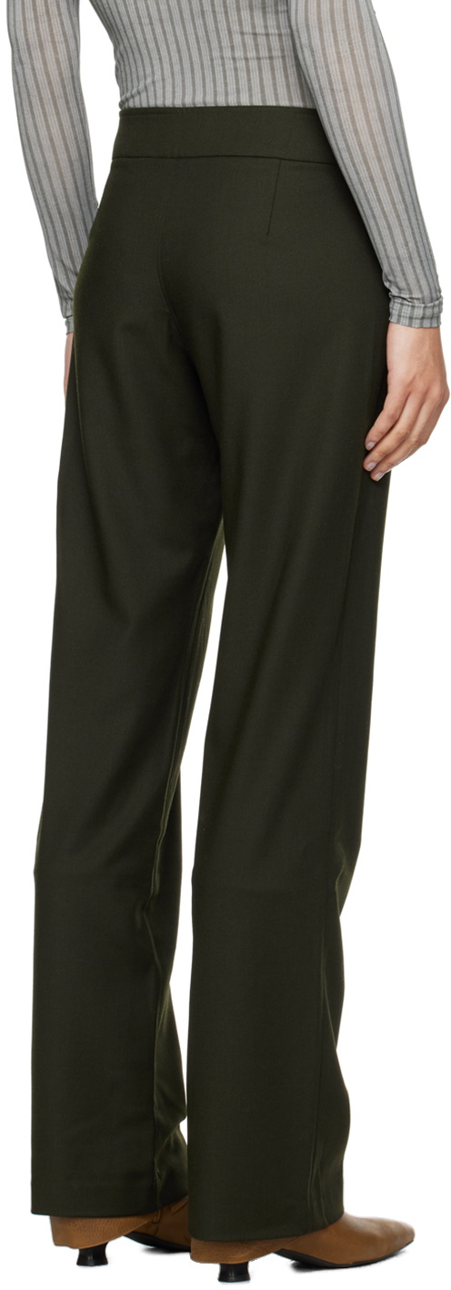 Paloma Wool Khaki Baozi Trousers Paloma Wool