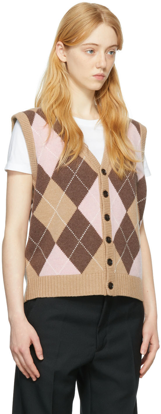 Stockholm (Surfboard) Club Tan Wool Vest