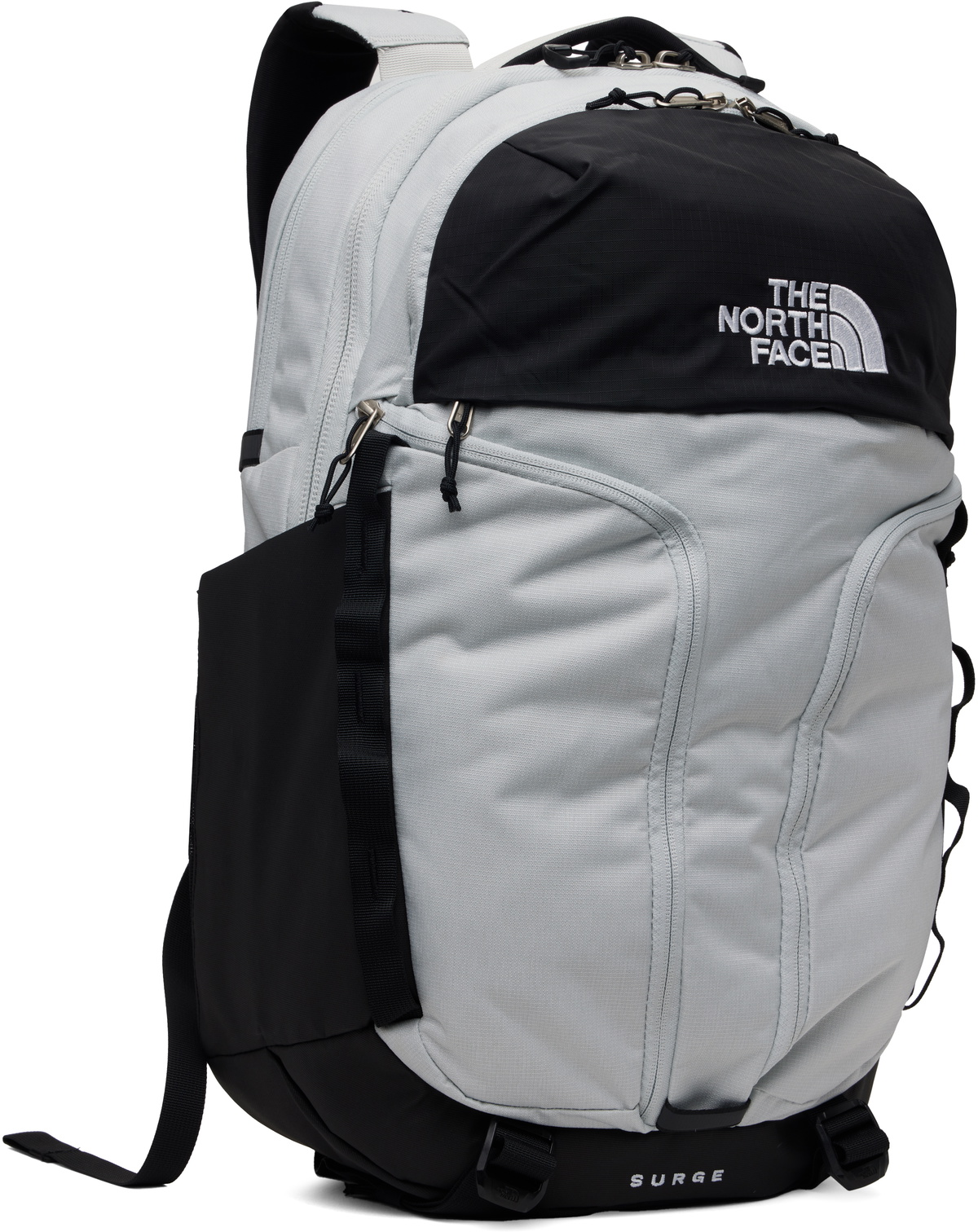 The North Face Gray & Black Surge Backpack The North Face