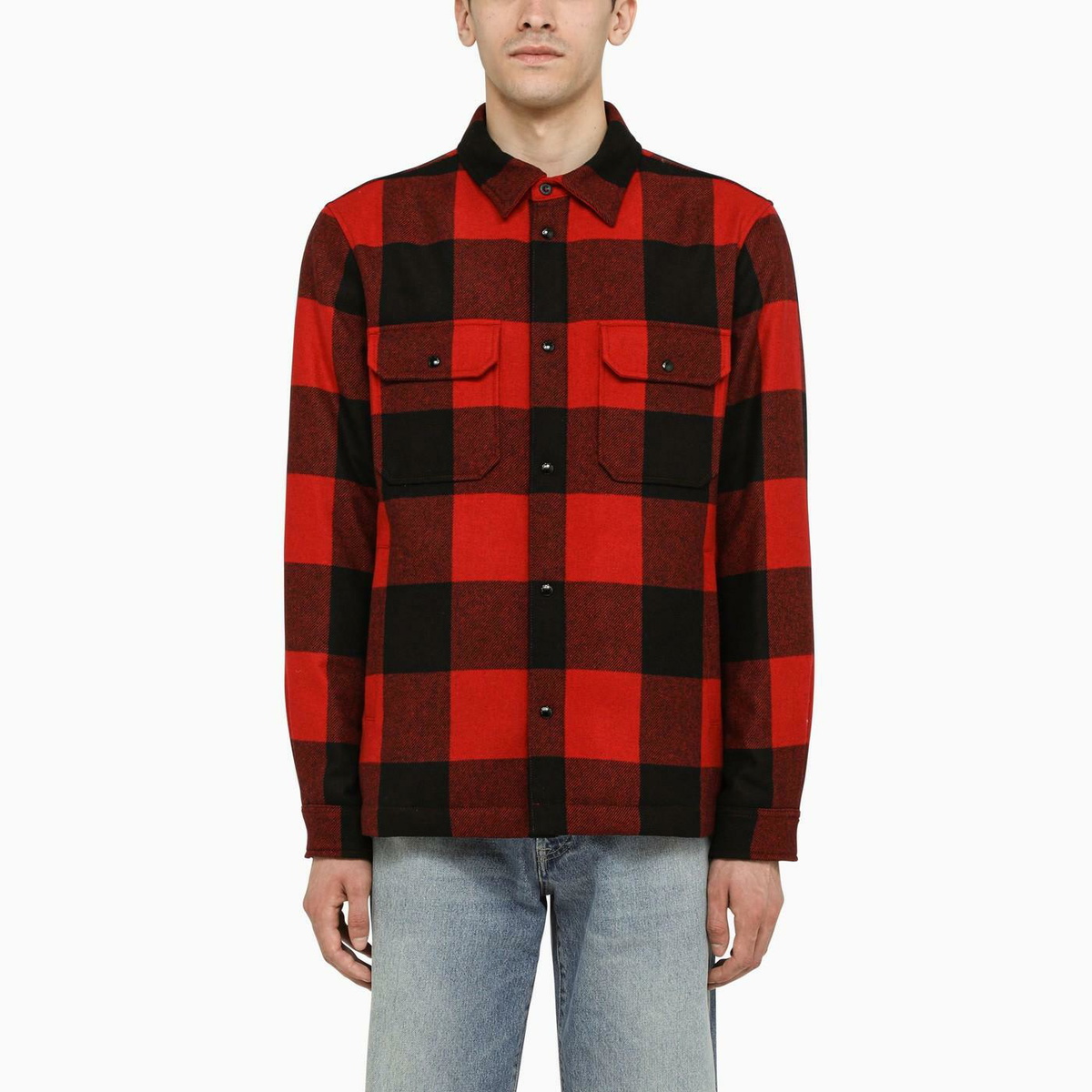 Alaskan Check Shirt Jacket Woolrich Woolrich