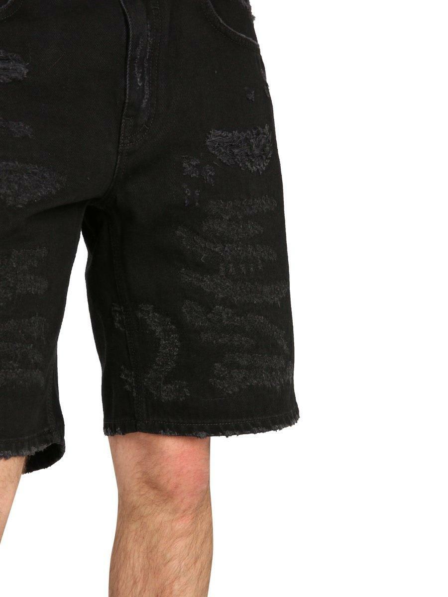 Givenchy Distressed Denim Shorts Givenchy
