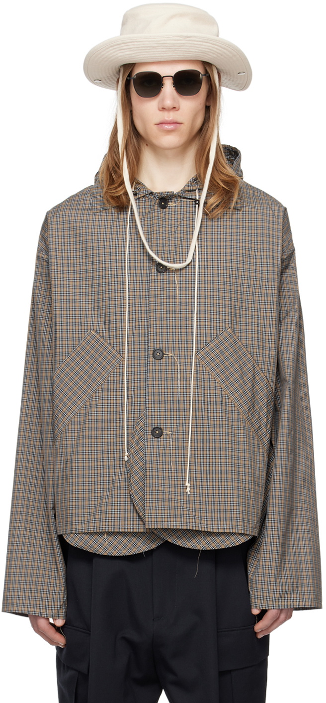 Camiel Fortgens Brown Short Mack Jacket Camiel Fortgens