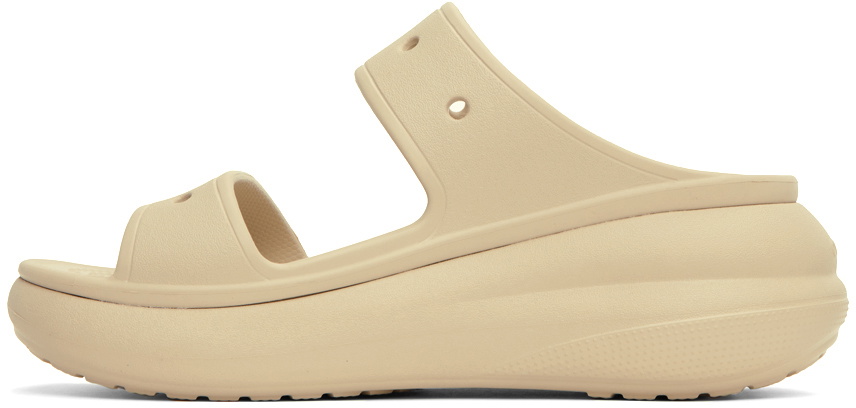 Crocs Beige Crush Sandals Crocs