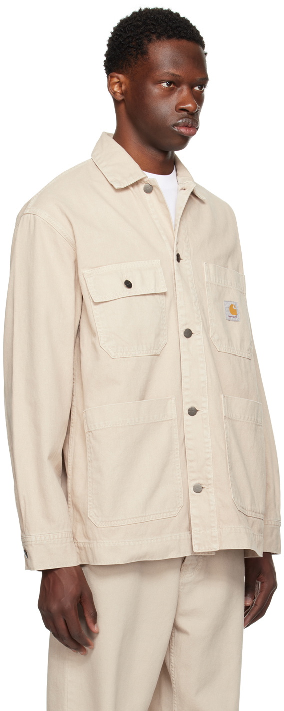 Carhartt Work In Progress Beige Garrison Jacket Carhartt WIP