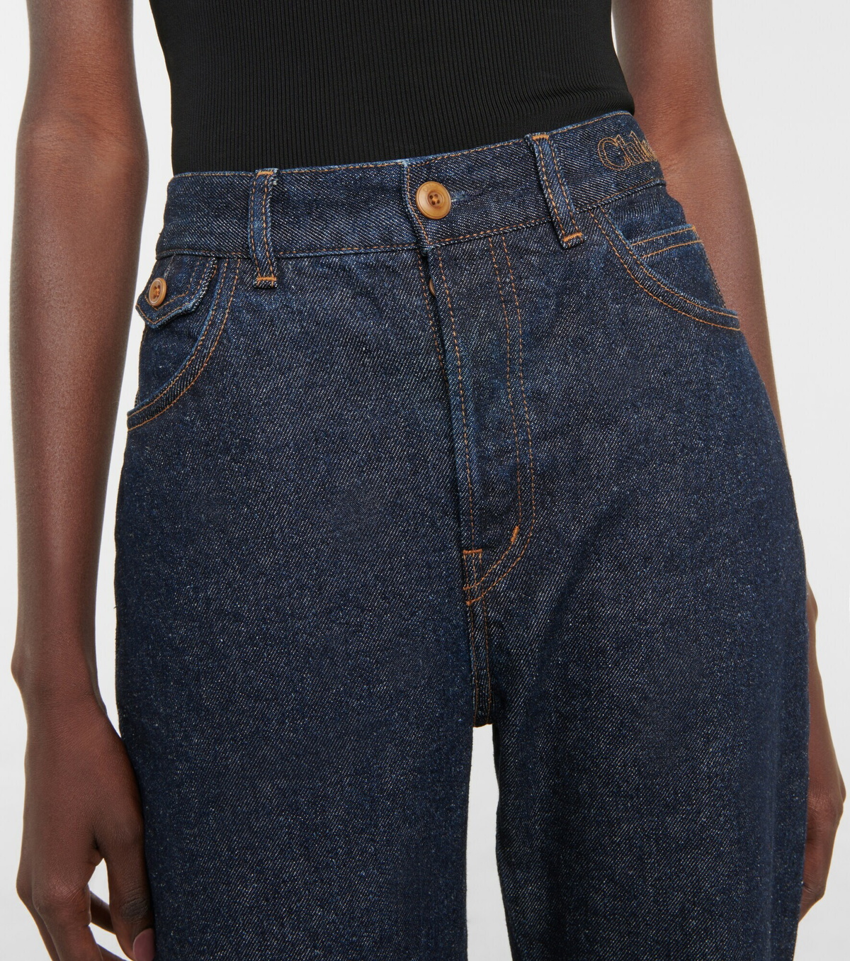 Chloe - High-rise flared jeans Chloe