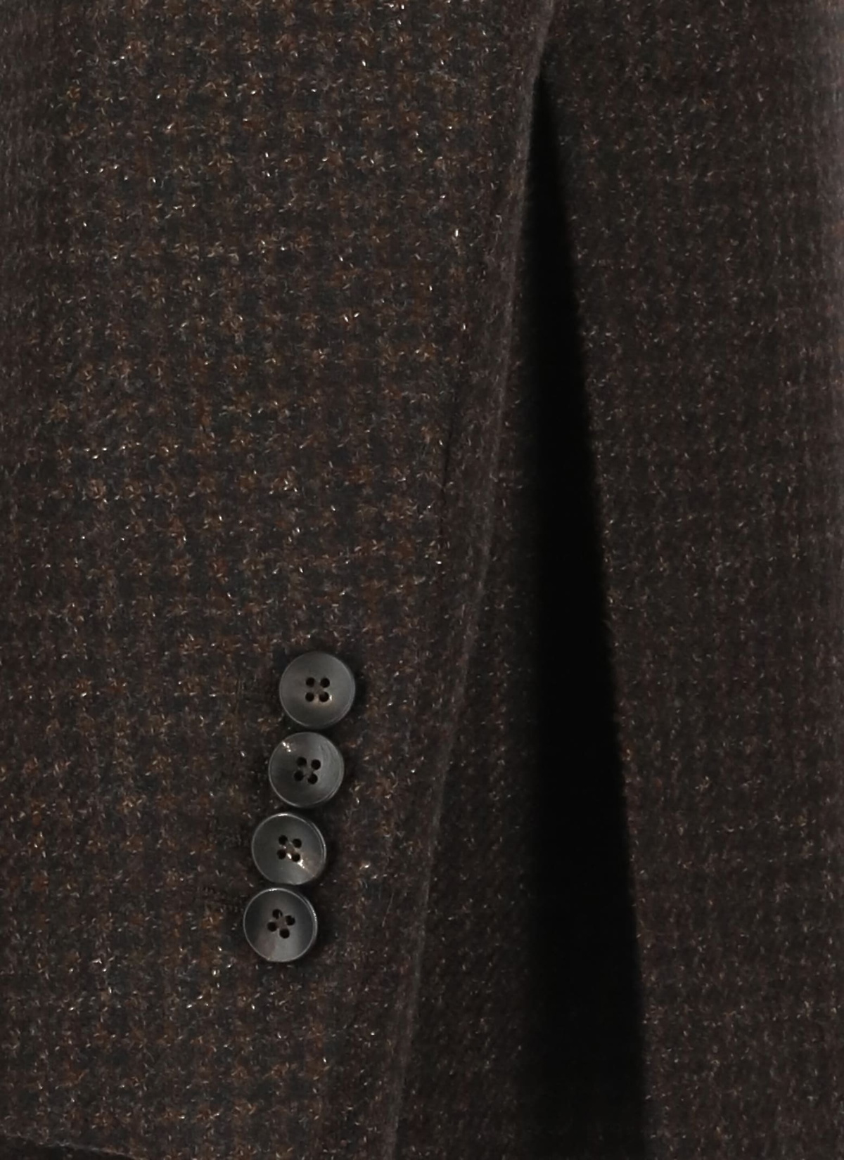 Lardini Brown Fabric Jacket Lardini