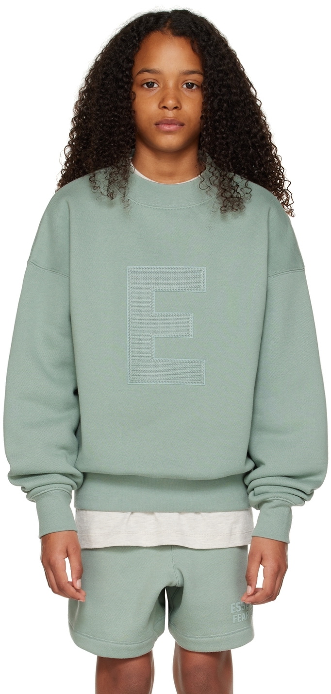 Essentials Kids Blue 'E' Sweatshirt Essentials