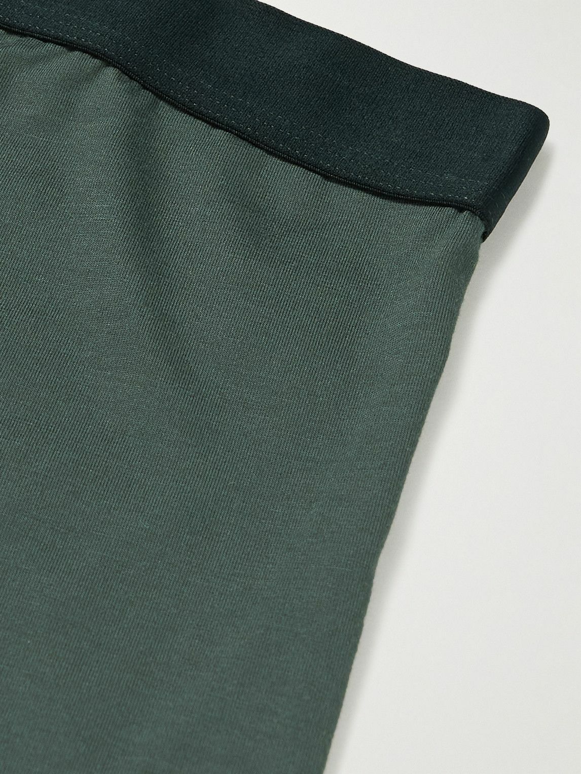 Zimmerli - Pureness Stretch-Micro Modal Boxer Briefs - Green Zimmerli