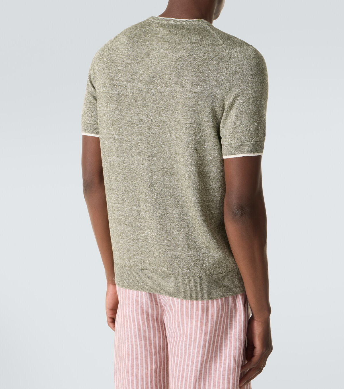 Fedeli Linen and cotton sweater Fedeli