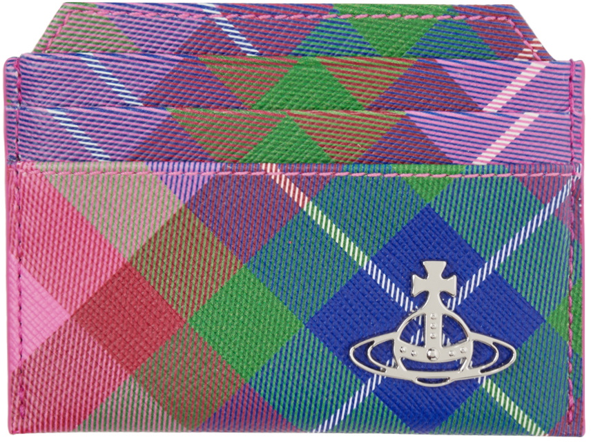 Vivienne Westwood Multicolor Slim Card Holder Vivienne Westwood