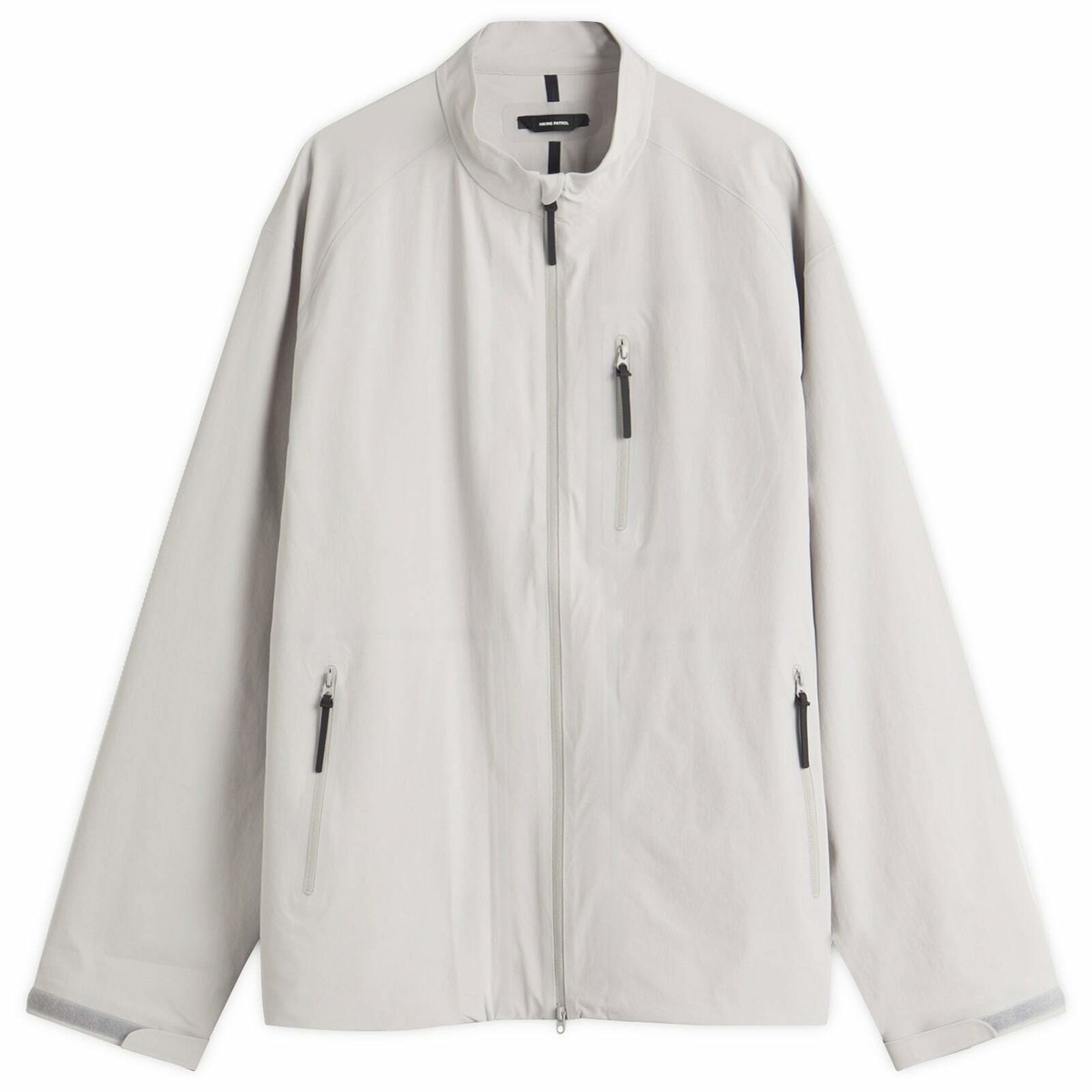 Hiking Patrol Men's Technical Jacket in Light Grey Hiking Patrol