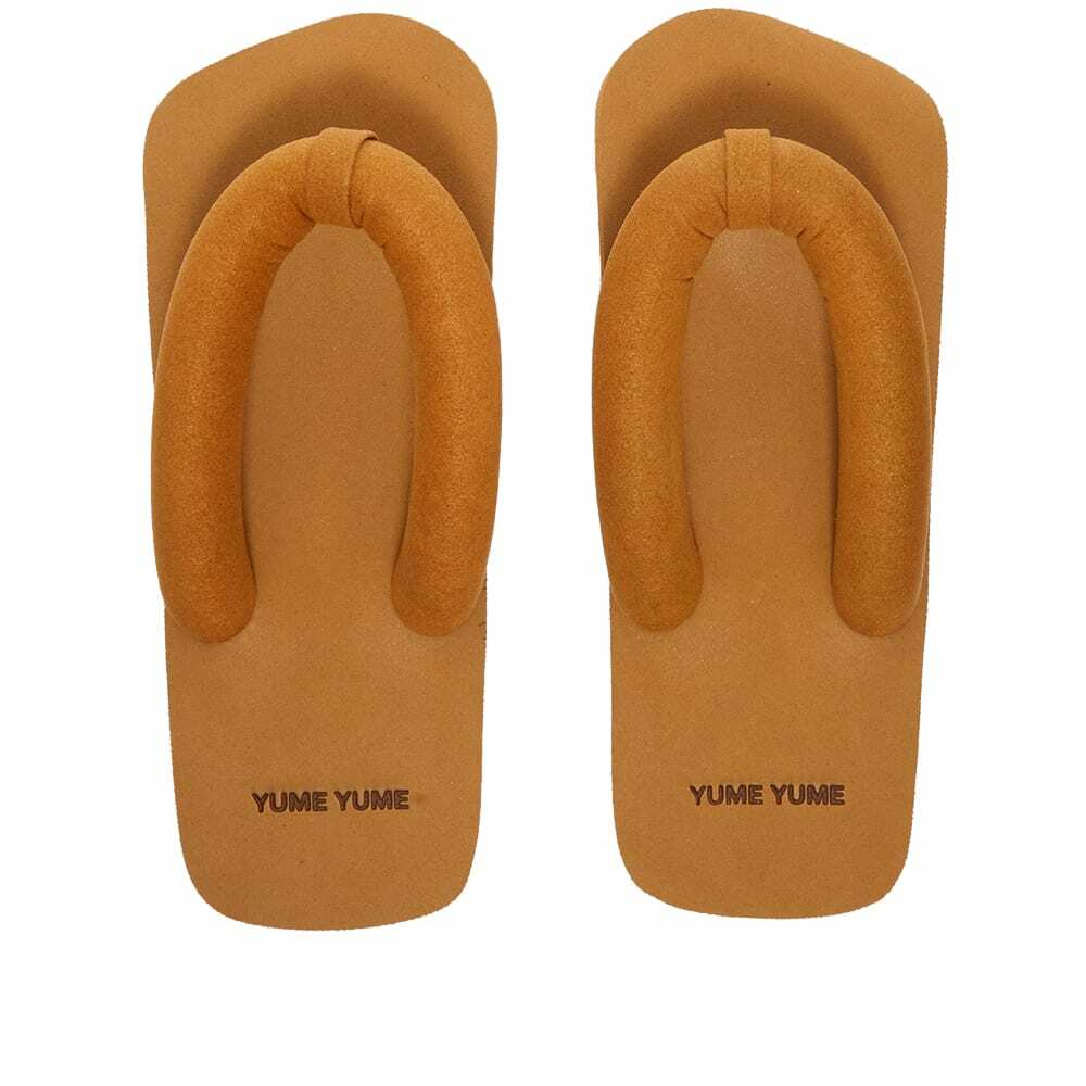Yume Yume Women's Suki Suede Slide in Caramel Suede Yume Yume