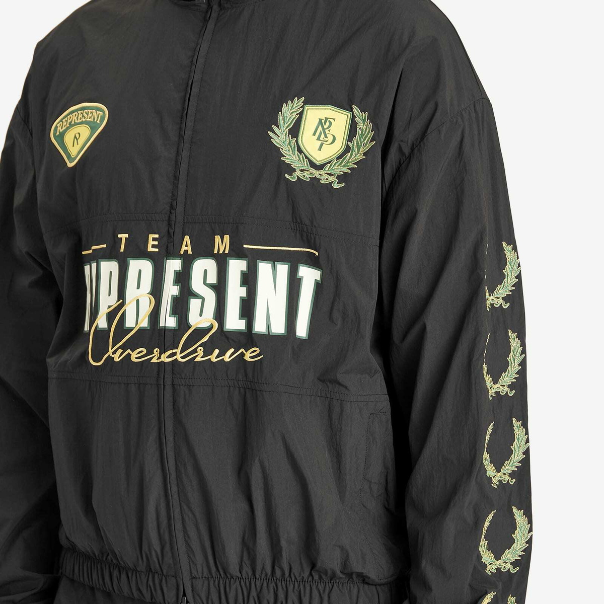 Represent Men's World Championship Track Jacket in Black Represent