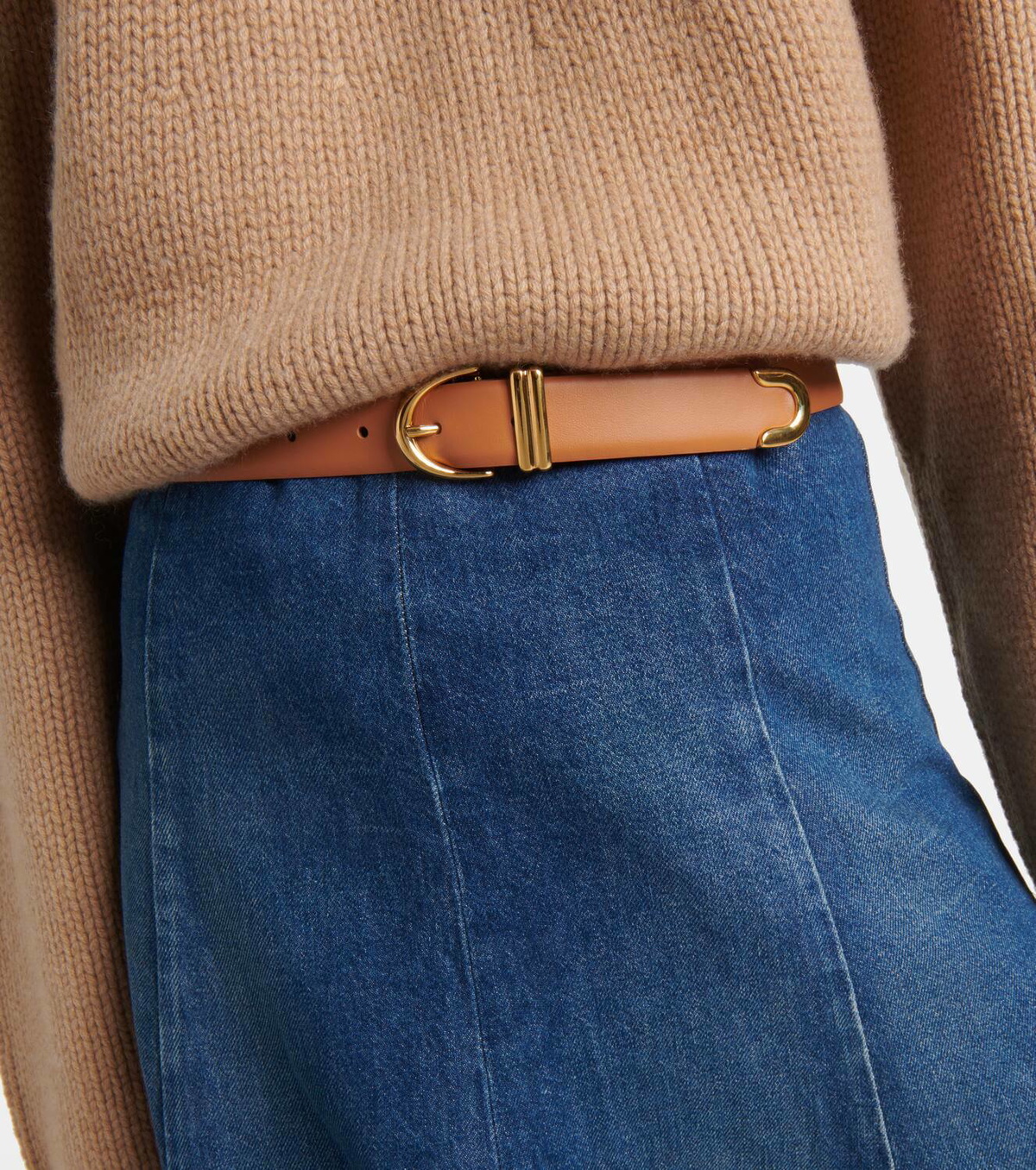 Khaite Bambi leather belt Khaite