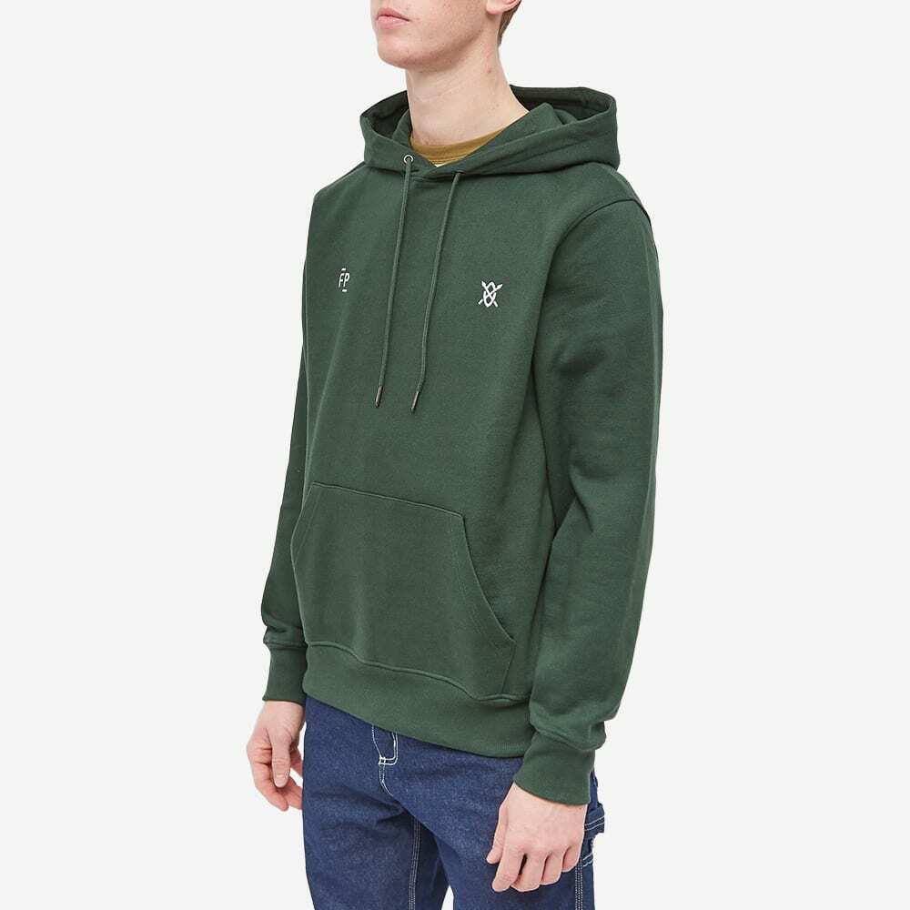 Daily Paper x Filling Pieces Hoody in Green Daily Paper