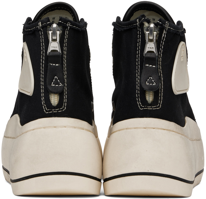 R13 Black Lace Free Kurt High-Top Sneakers R13