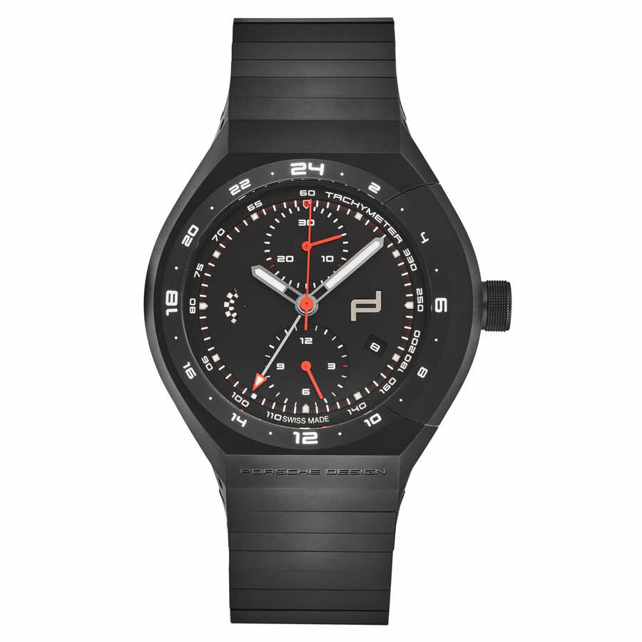 Porsche Design Monobloc Actuator Chronograph Automatic Black Dial Mens ...