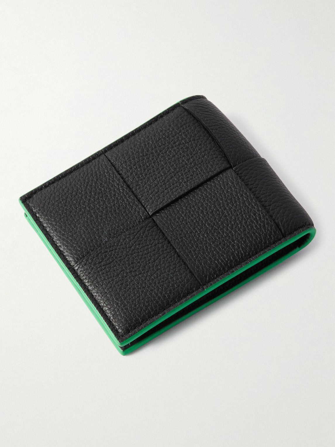 Bottega Veneta - Intrecciato Full-Grain Leather Billfold Wallet Bottega ...