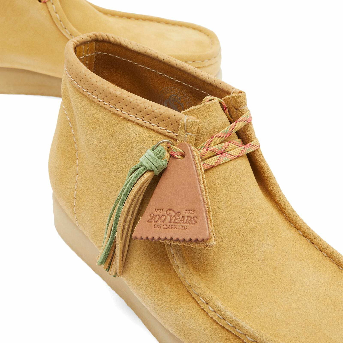 Clarks Originals Men's Wallabee Boot in Golden Tan Suede Clarks Originals