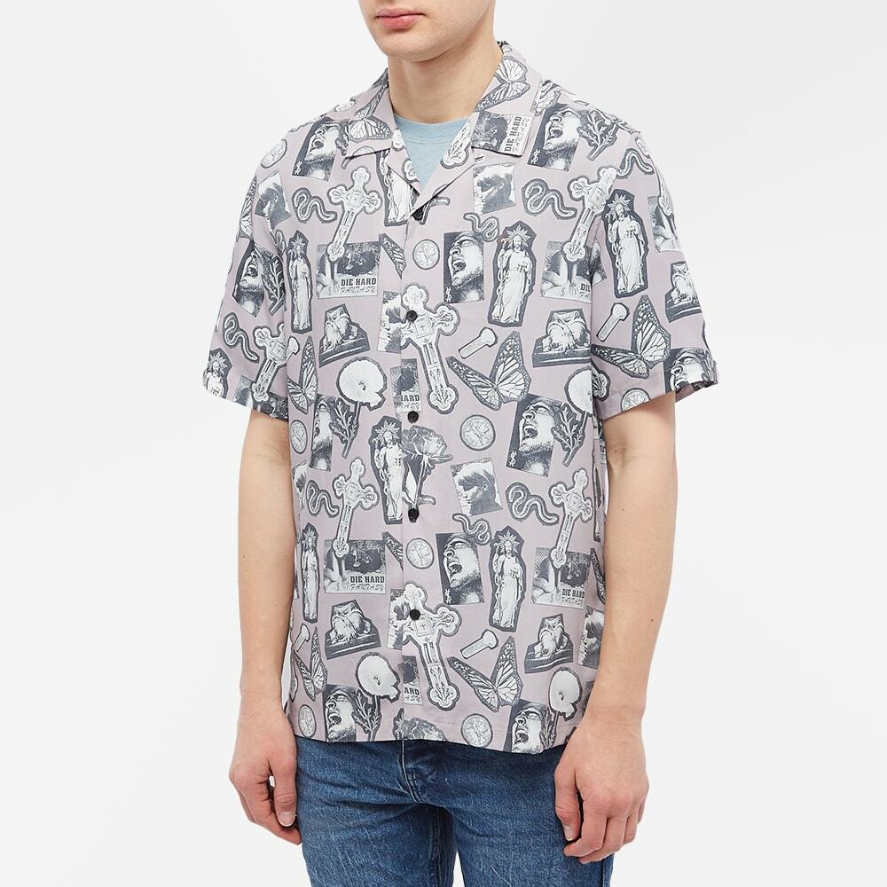 Ksubi Men's Kut Out Vacation Shirt in Slit Ksubi