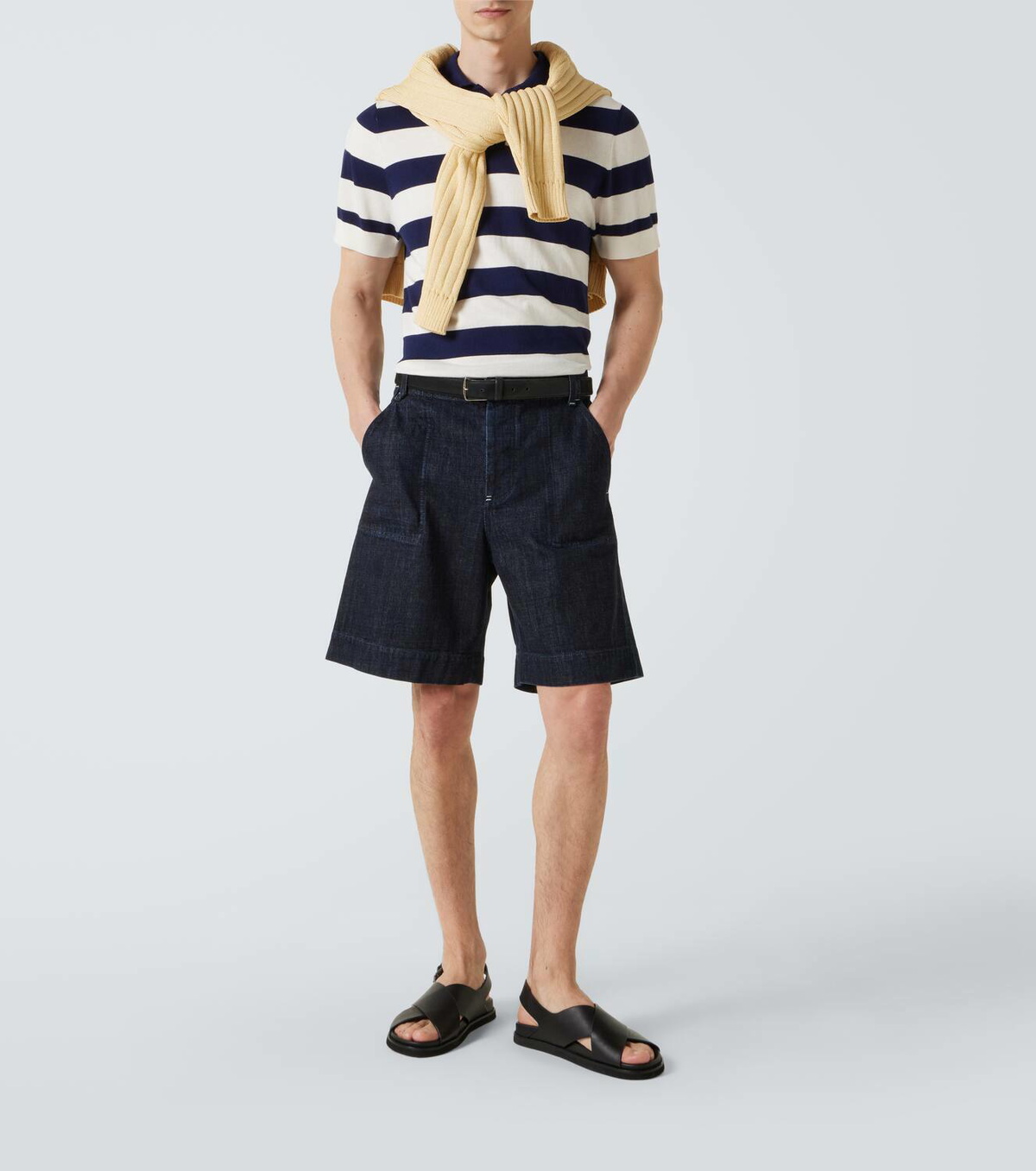 Polo Ralph Lauren Zane leather slingback sandals Polo Ralph Lauren