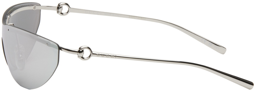 Gucci Silver Rimless Sunglasses Gucci