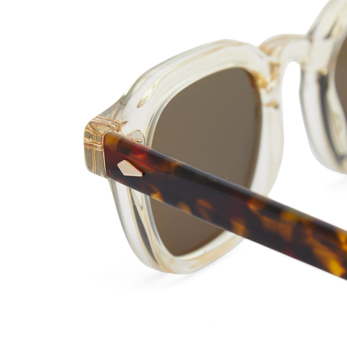 Moscot Men's Dolt Sunglasses in Flesh/Tortoise Moscot