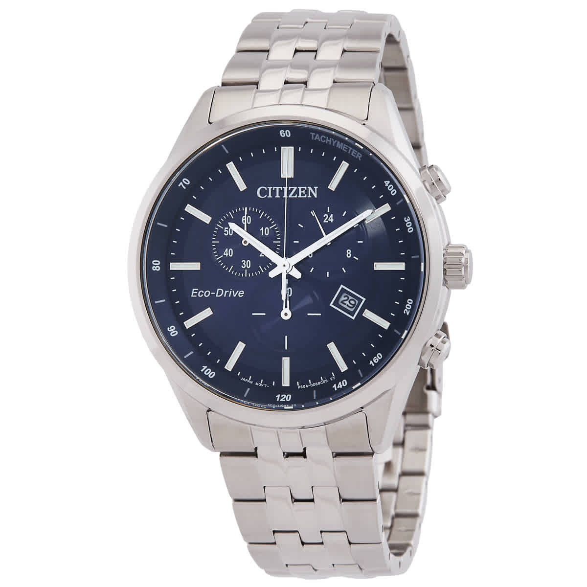 Citizen Chronograph GMT Blue Dial Mens Watch AT2570-56L Citizen