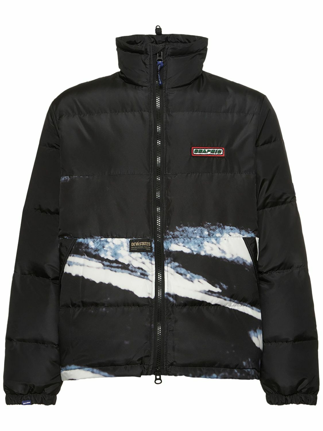 DEVA STATES Obscure Printed Down Jacket DEVÁ STATES