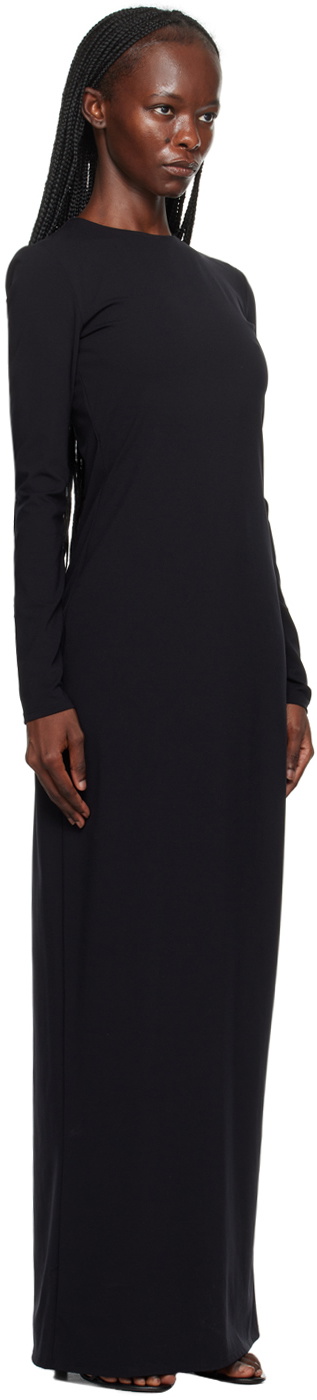 The Row Black Wai Maxi Dress The Row
