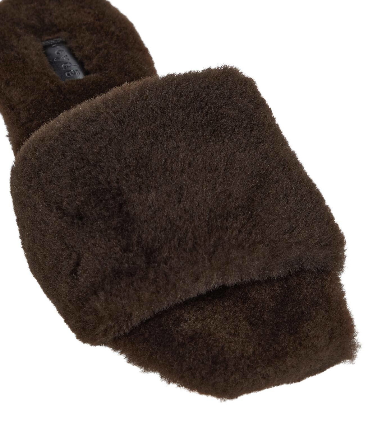 Aeyde Anna shearling slides Aeyde