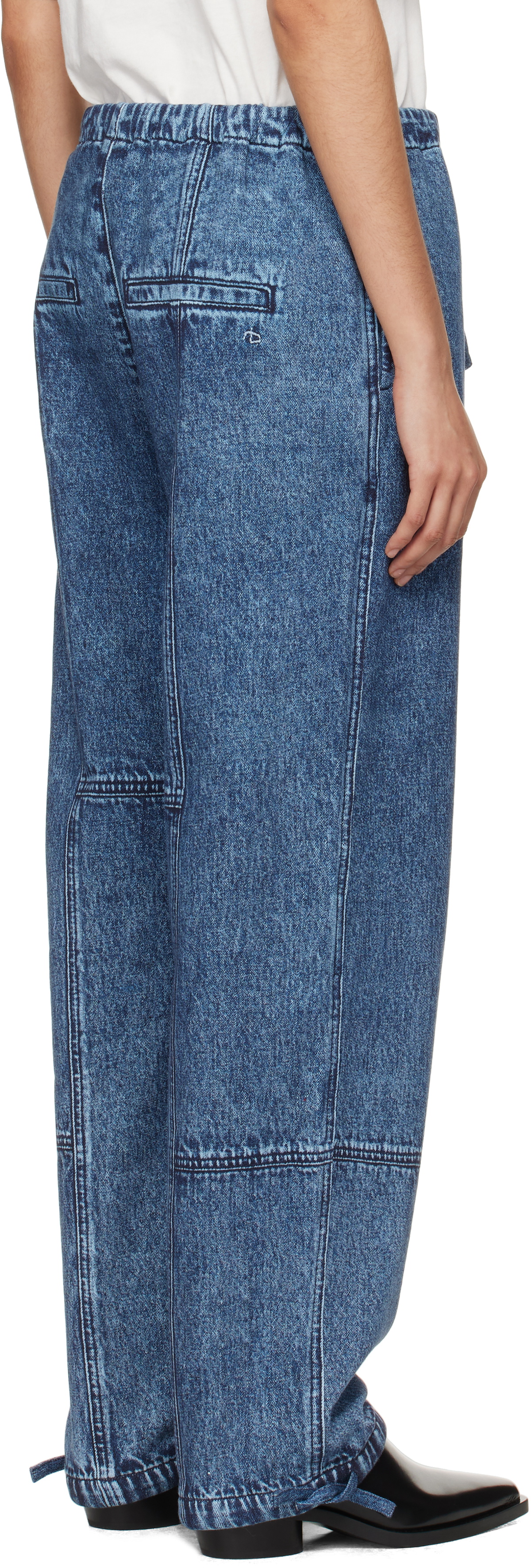 rag & bone Blue Miramar Fleece Jordan Lounge Pants Rag and Bone